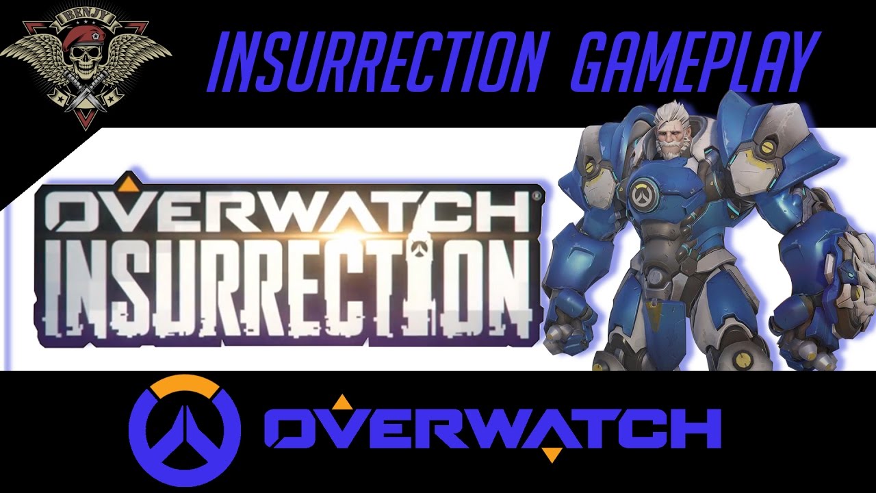 Overwatch Insurrection Horde Gameplay - Hard Mode - YouTube