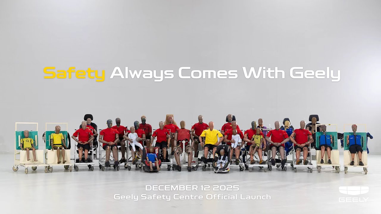 Geely Safety Centre | Dummy Test Lab: Engineering Protection for All ...