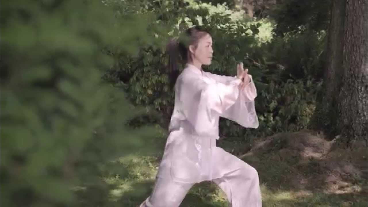 Simplified Tai Chi 24 for Beginners (YMAA Taijiquan) Helen Liang - YouTube