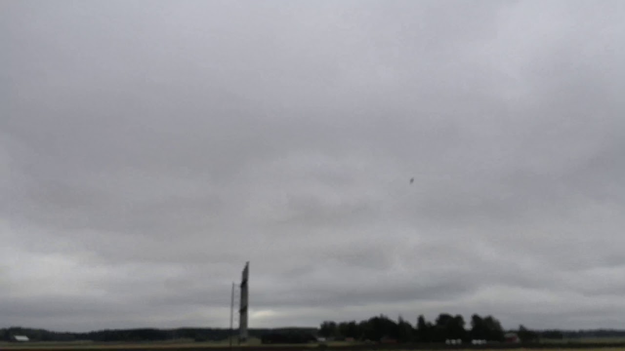 Huawei Honor Play 4K video: Saab Tunnan jet fighter sighting - YouTube