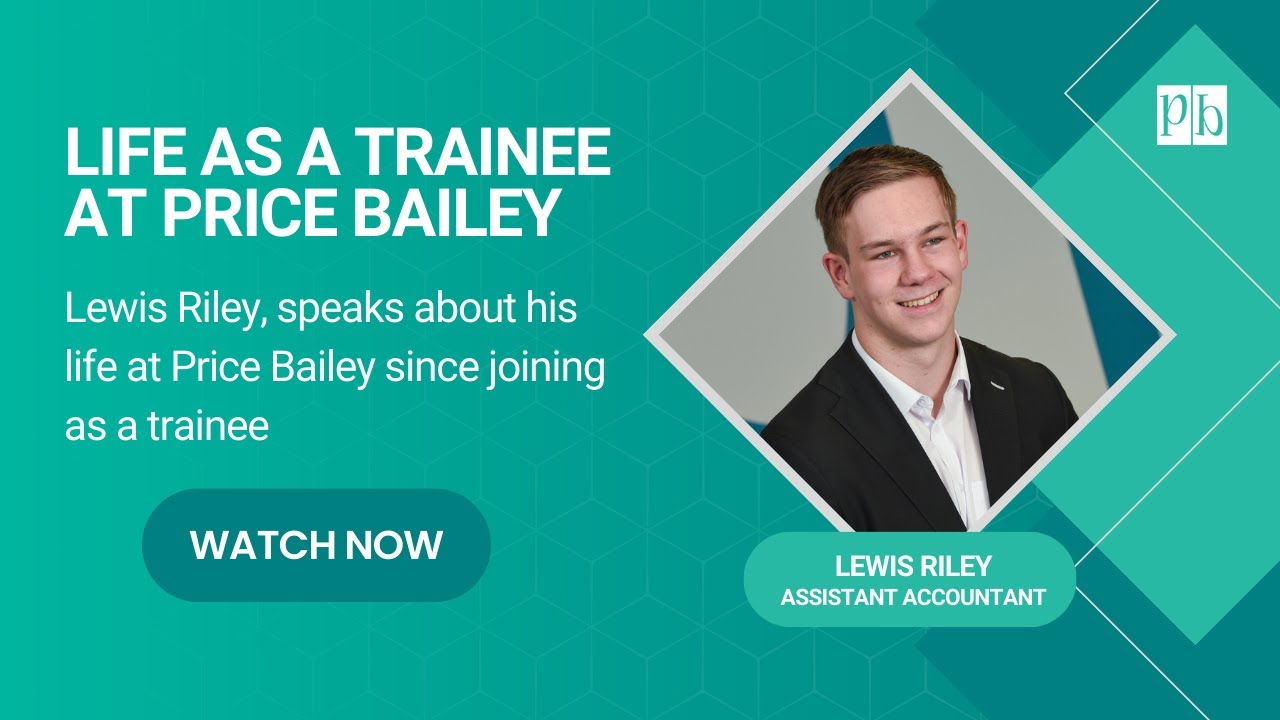 Life as a trainee at Price Bailey - Lewis Riley - YouTube