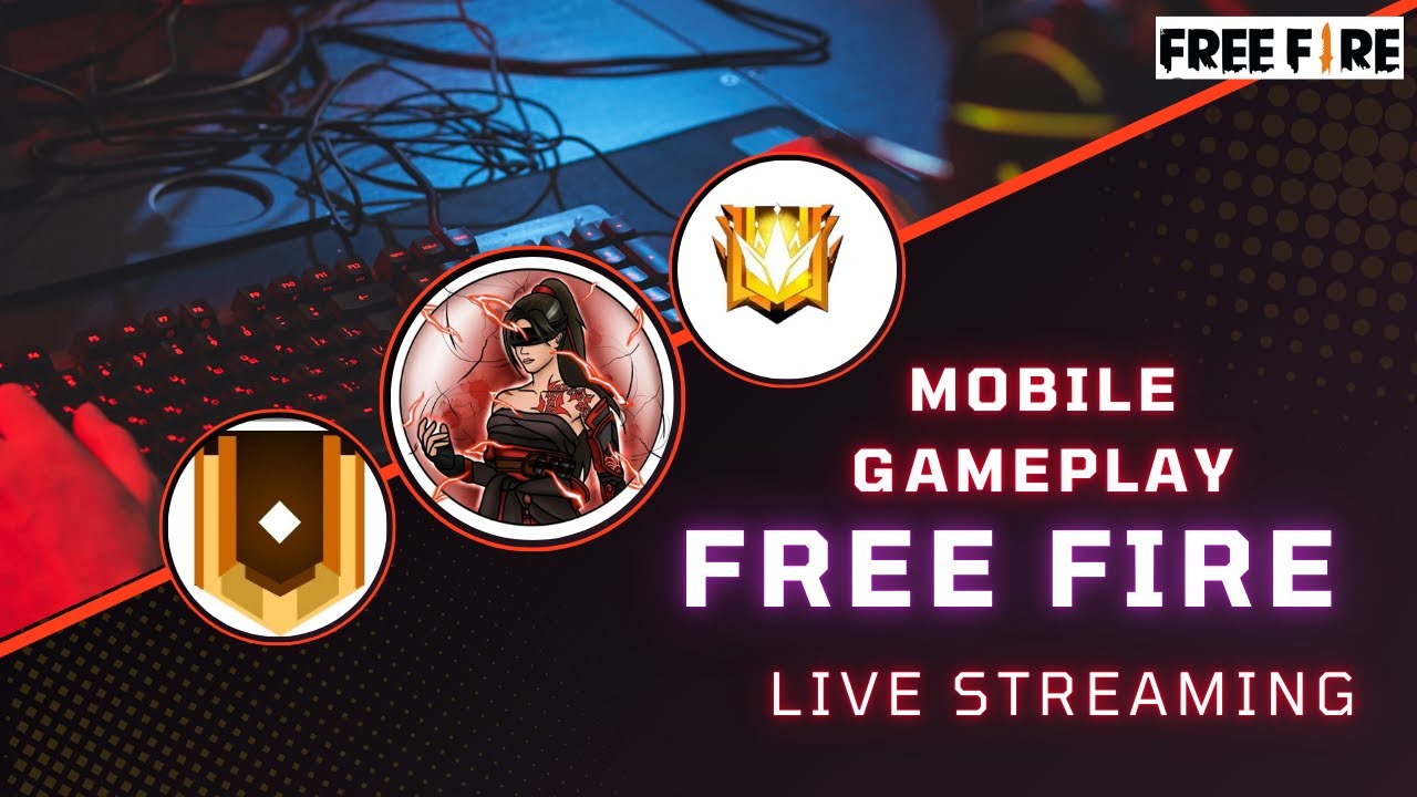 🔴Free Fire MOBILE LIVE! 🔥 Free Fire Live with SR GIRLS GAMING 💖 FF LIVE ...