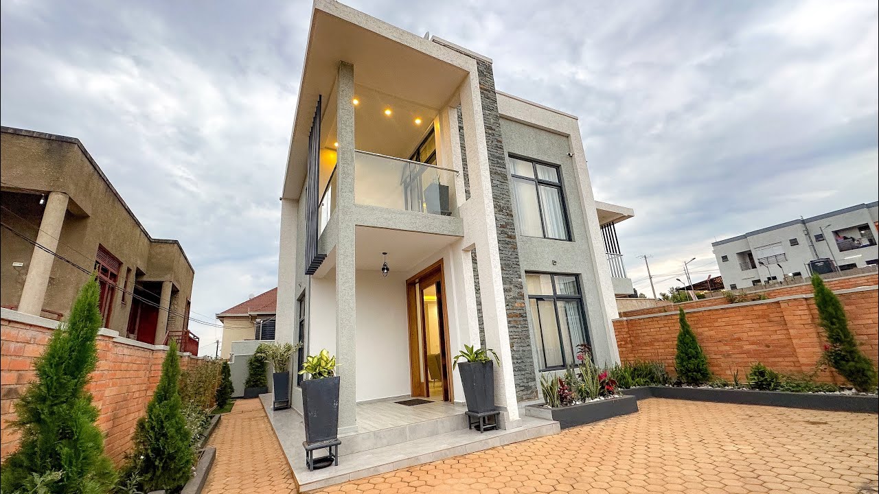 Furnished house for sale in kigali, Rwanda - YouTube