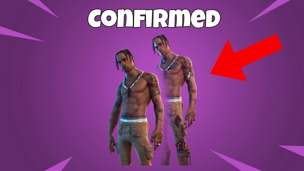 TRAVIS SCOTT SKIN RETURN RELEASE DATE IN FORTNITE ITEM SHOP!!! (Travis ...