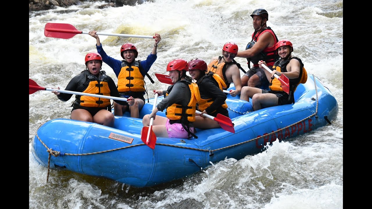 Rafting the Kennebec With Crab Apple Whitewater 2024 - YouTube