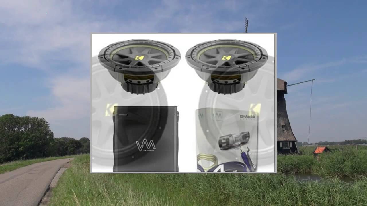 2 KICKER 10C104 - YouTube