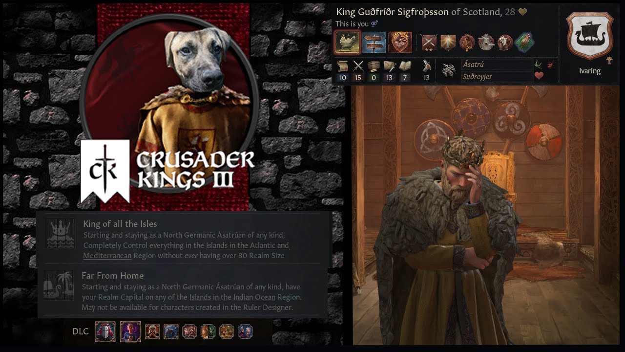 Crusader Kings 3 King of All the Islands - Uniting post-Succession and ...