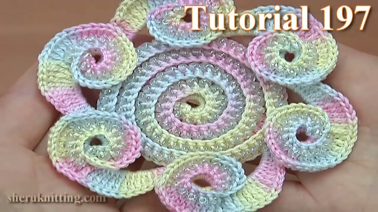 How Crochet Flower - YouTube