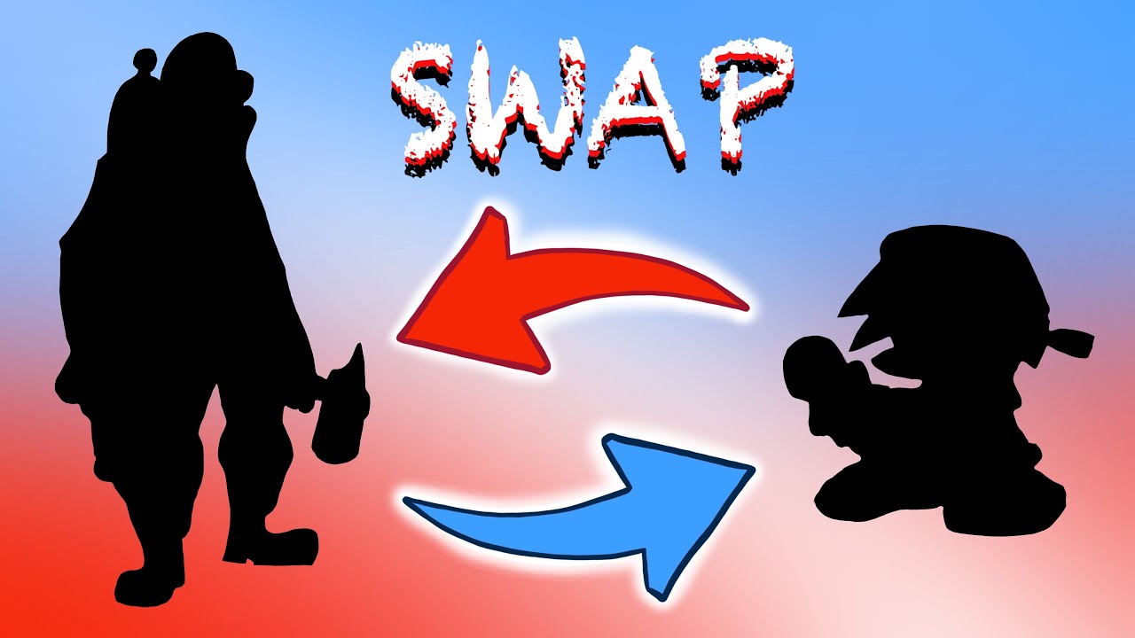 Friday Night Funkin' VS TF2 FNF Swapping Drawing Speedpaint - YouTube
