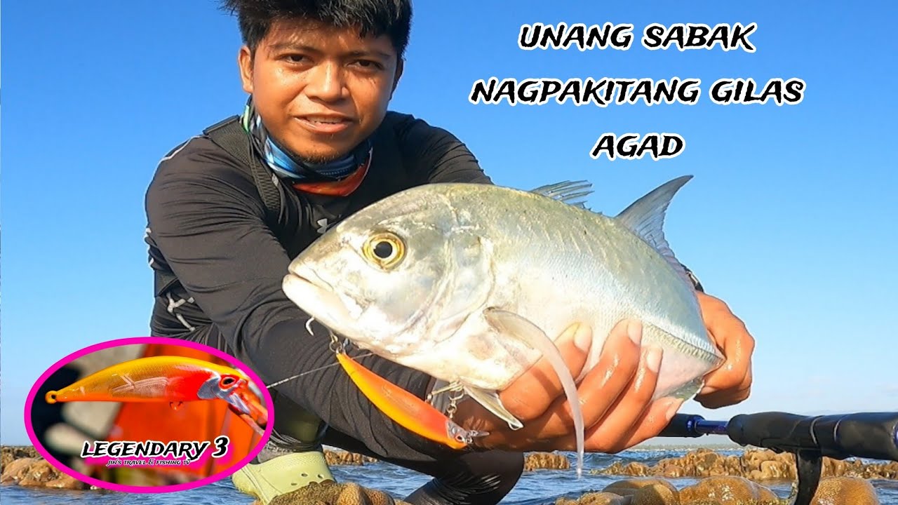 Ep.44 Unang isda CHAMBA agad 🐟🌊 -Fishing in the Philippines -Capung 762 ...