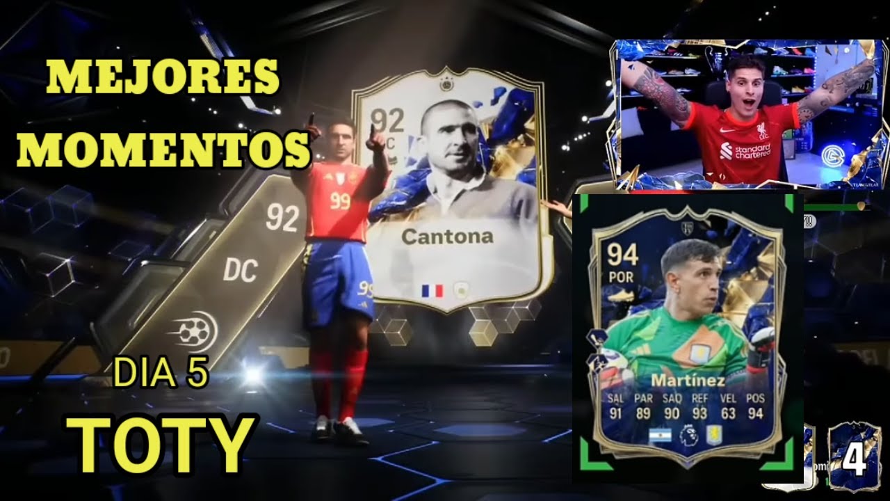 Cacho01 MEJORES MOMENTOS EN EL DIA 5 DE LOS TOTY EN EA SPORTS FC 25 ...