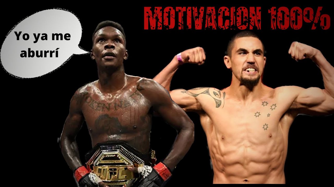ROBERT WHITTAKER tiene posibilidades de vences a ADESANYA??? - YouTube