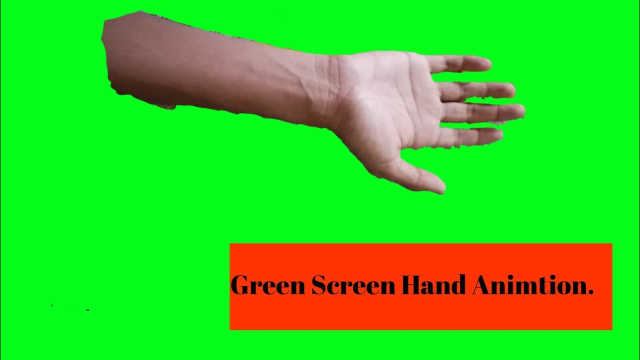 #Mobinvg Green Screen Hand Animation. না দেখলে মিস। - YouTube