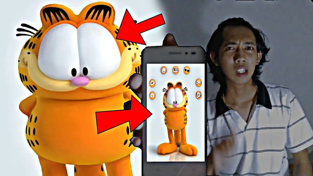 NGOBROL SAMA TALKING GARFIELD - YouTube