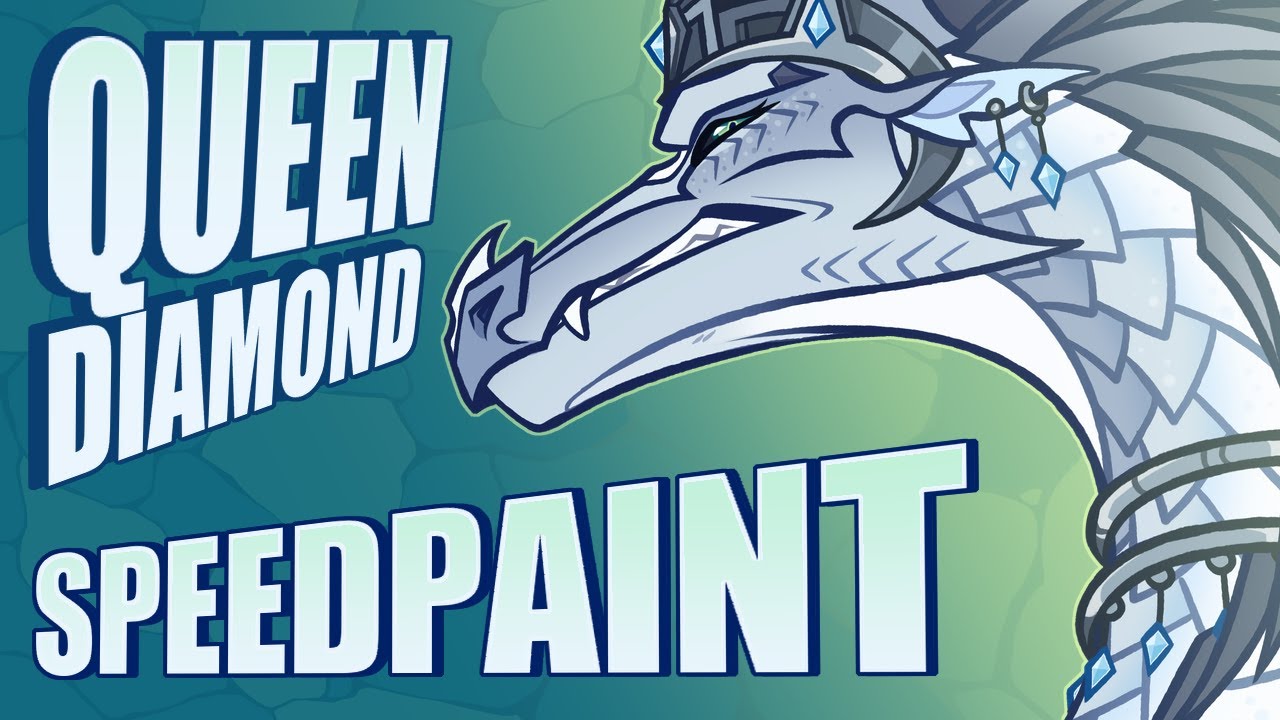 #63 - Queen Diamond | WoF Headshot-A-Day | Speedpaint - YouTube