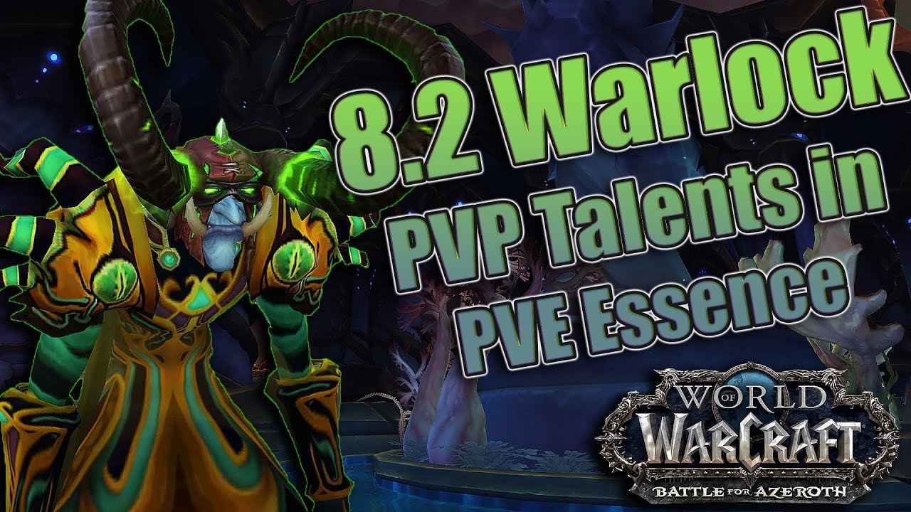 BFA - 8.2 Warlock Conflict and Strife Essence! AOE Chaos Bolts ...