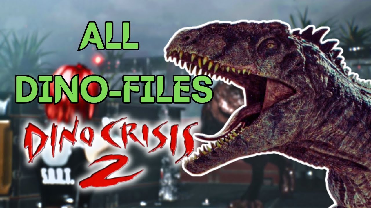 📌 UBICACIÓN de TODOS los DINO FILES en DINO CRISIS 2 - YouTube