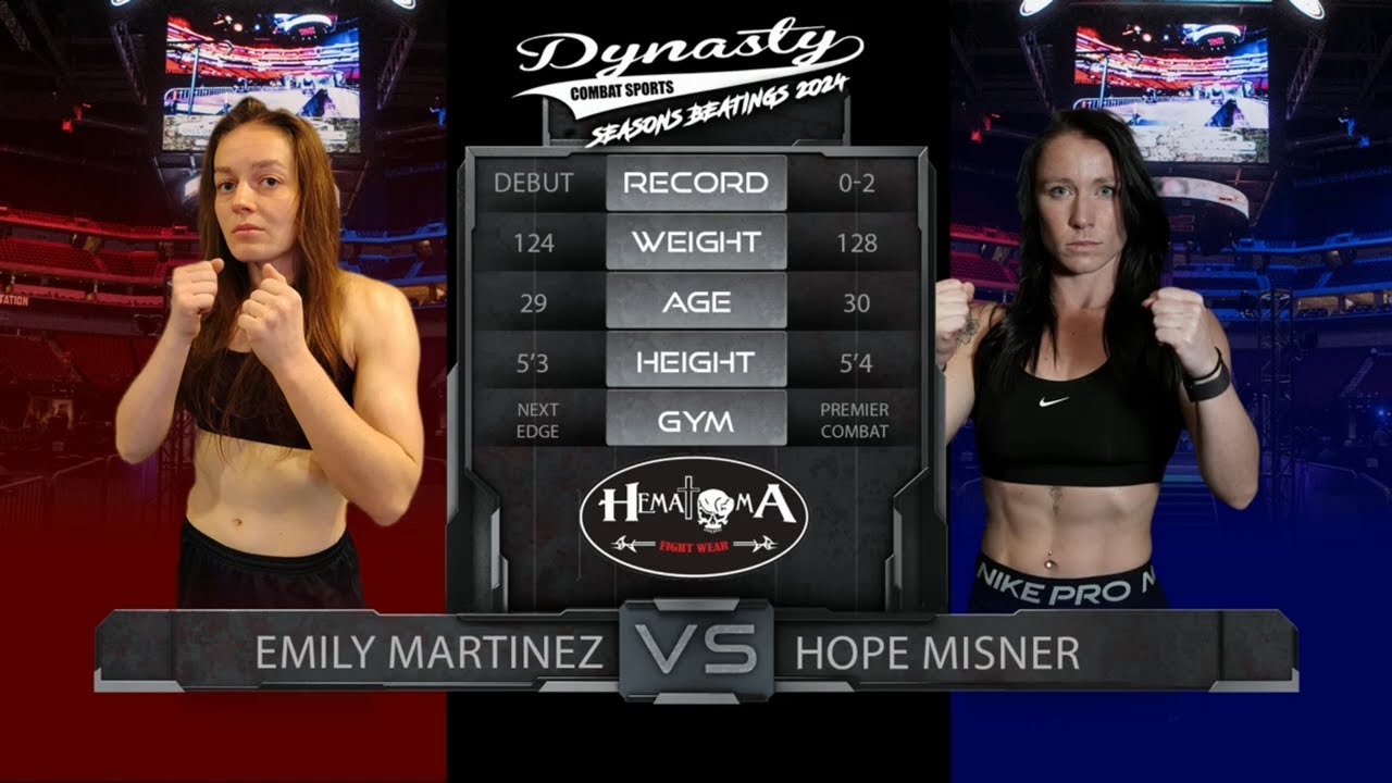 Emily Martinez vs Hope Misner DCS 95 - YouTube