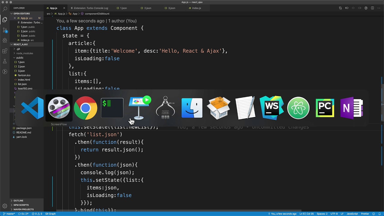 React & Ajax - 6. 로딩 중 기능 구현 & 수업을 마치며 - YouTube