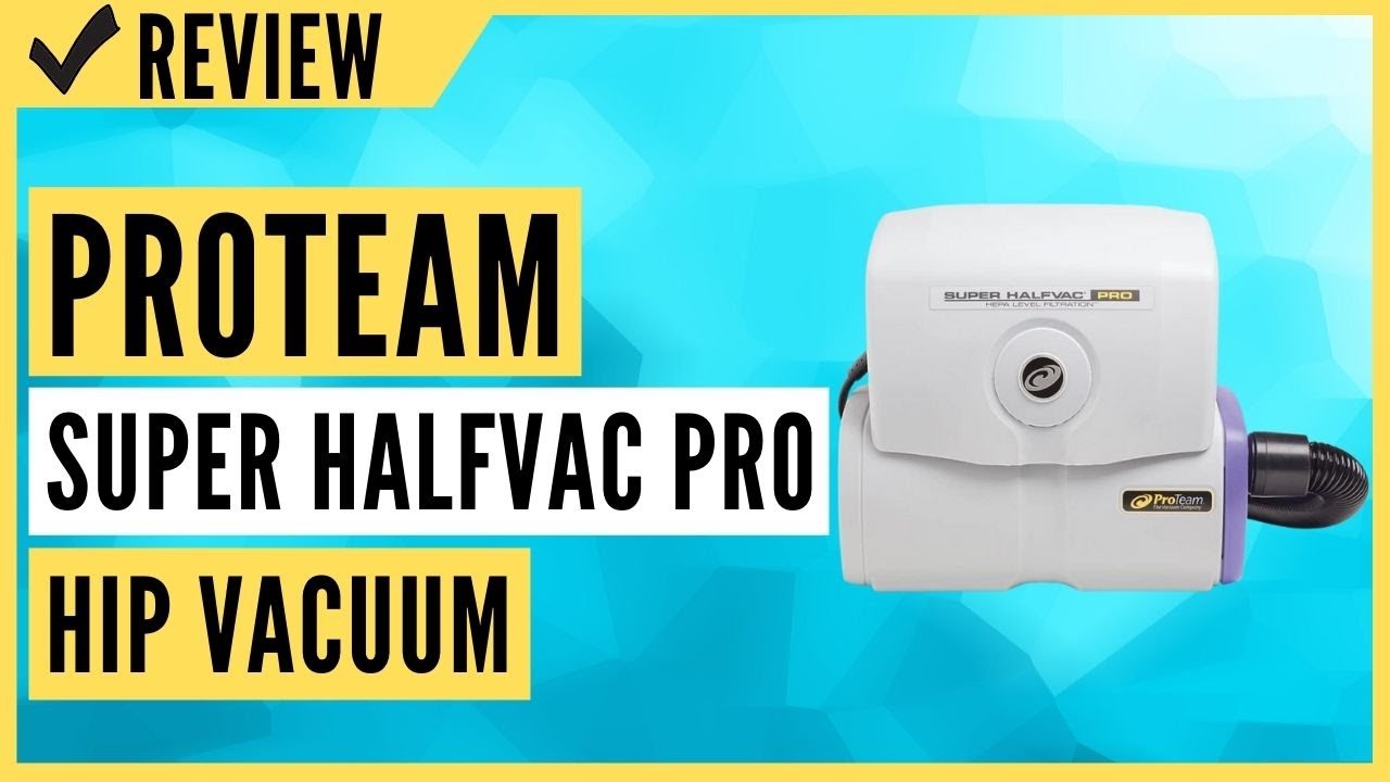 ProTeam Super HalfVac Pro Hip Vacuum Review - YouTube