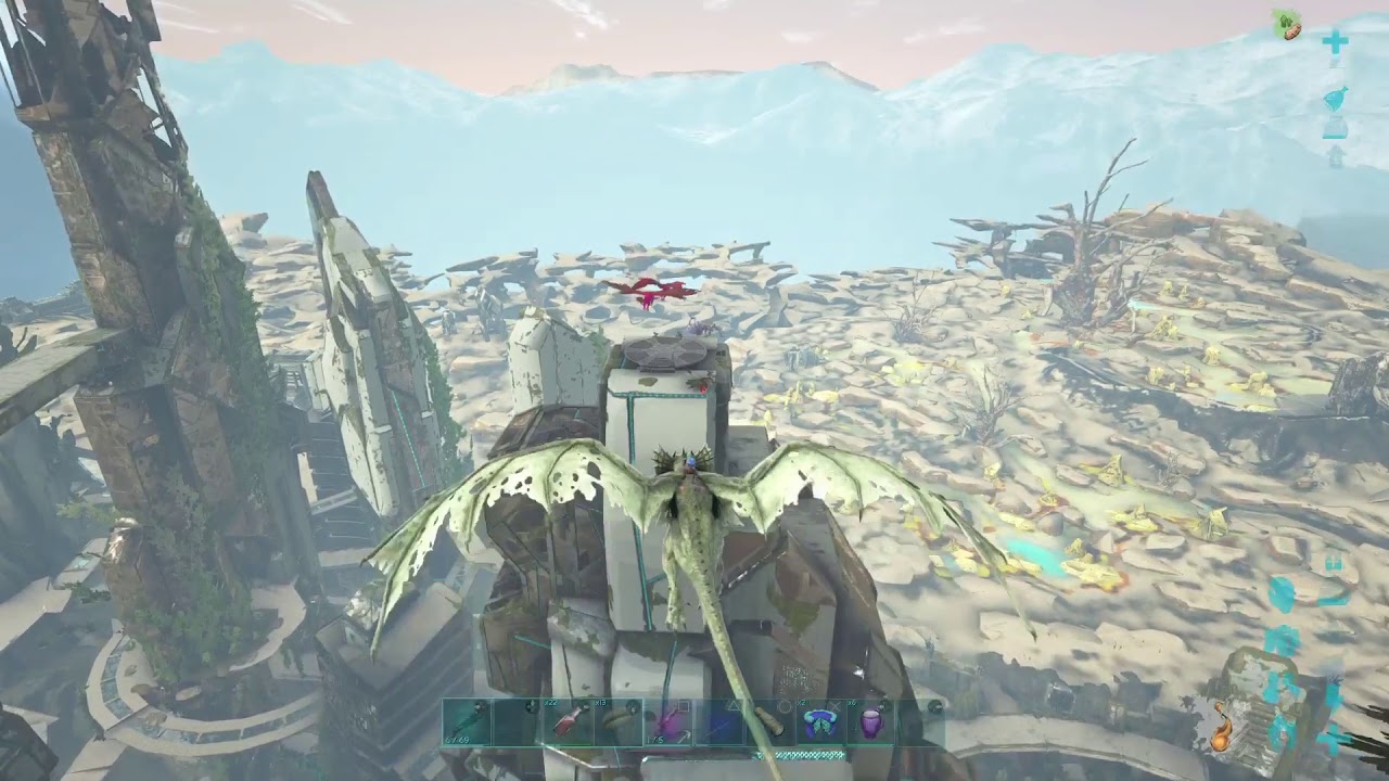 Ark Messing With Zombie Wyverns On 959 - YouTube