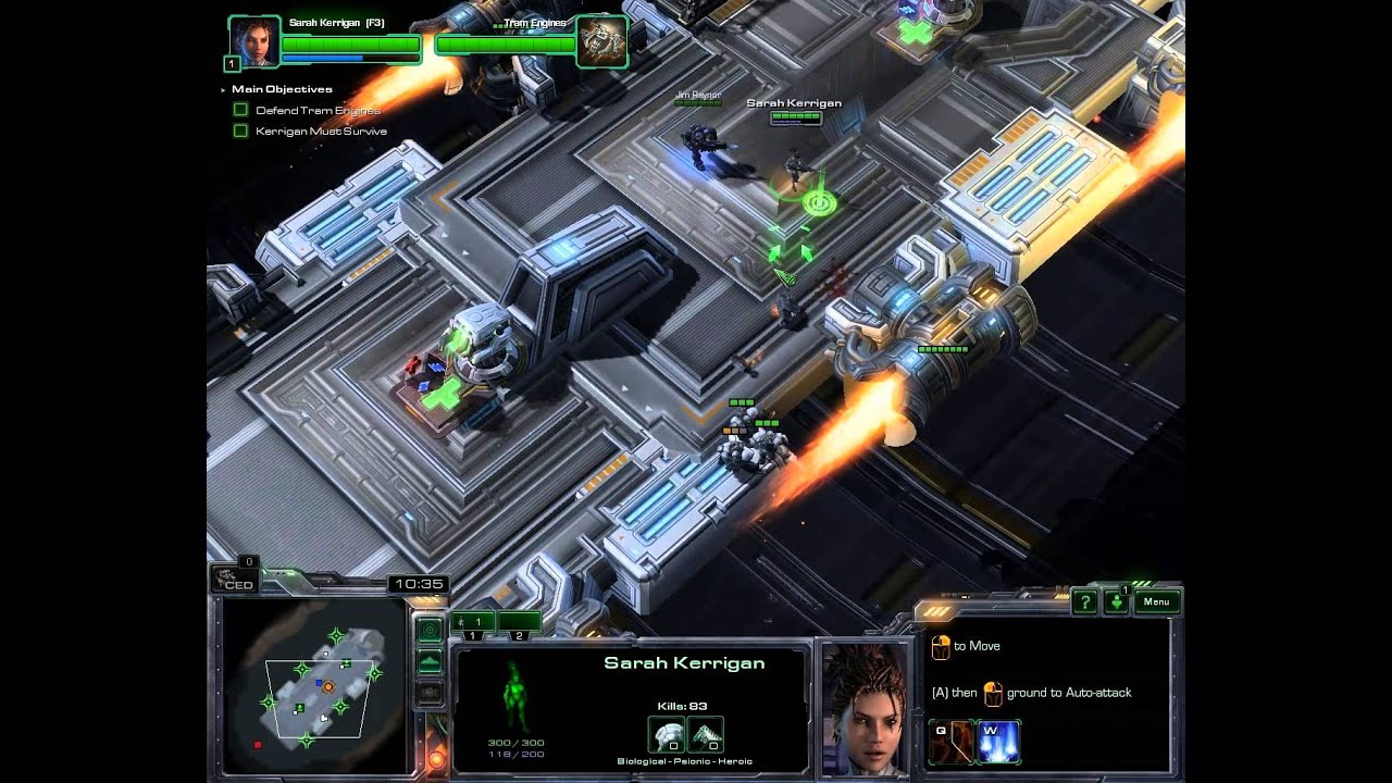 SC2 HOTS Campaign - 05 - Back In The Saddle [Playthrough] - YouTube