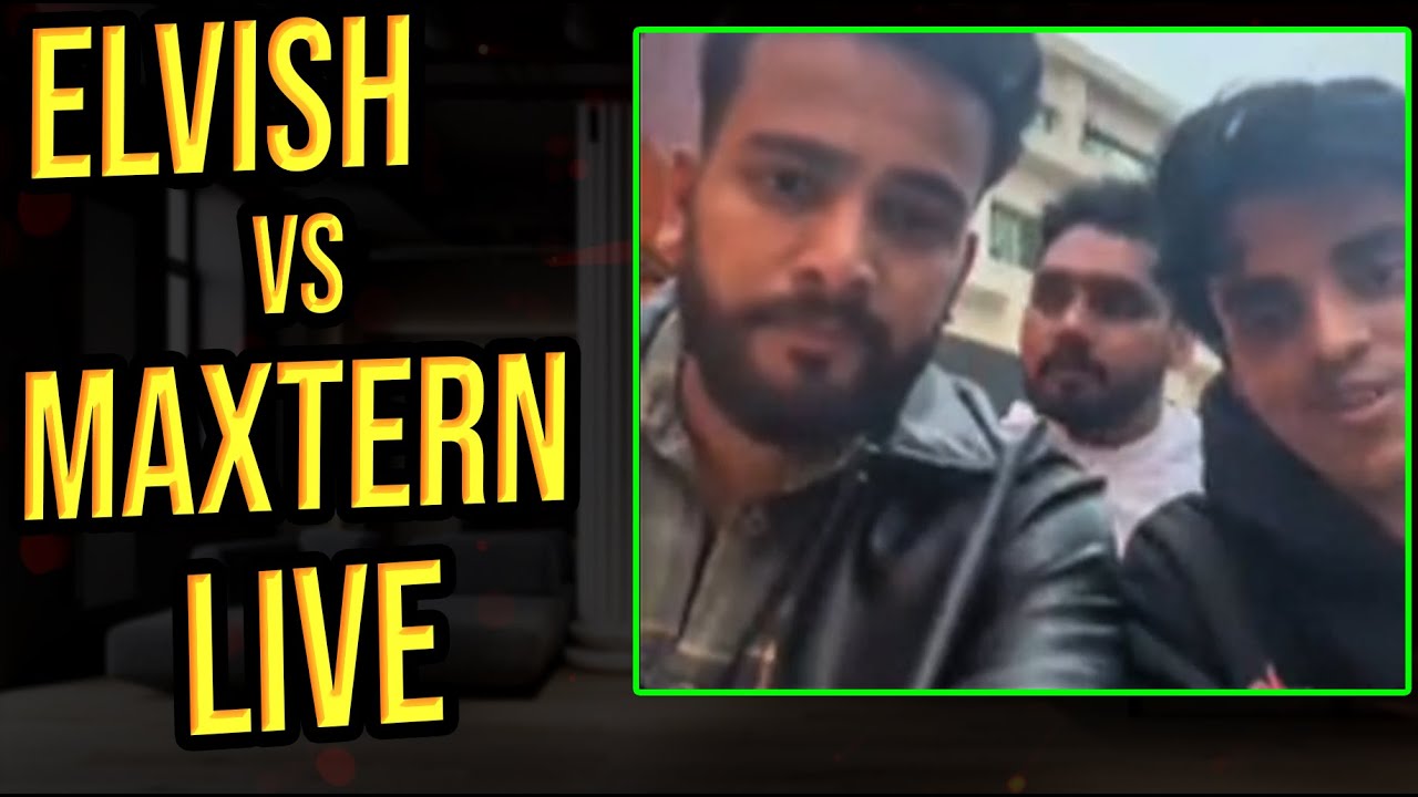 ELVISH AND MAXTERN NEW INSTAGRAM LIVE | RAJAT DALAL | ELVISH YADAV VS ...