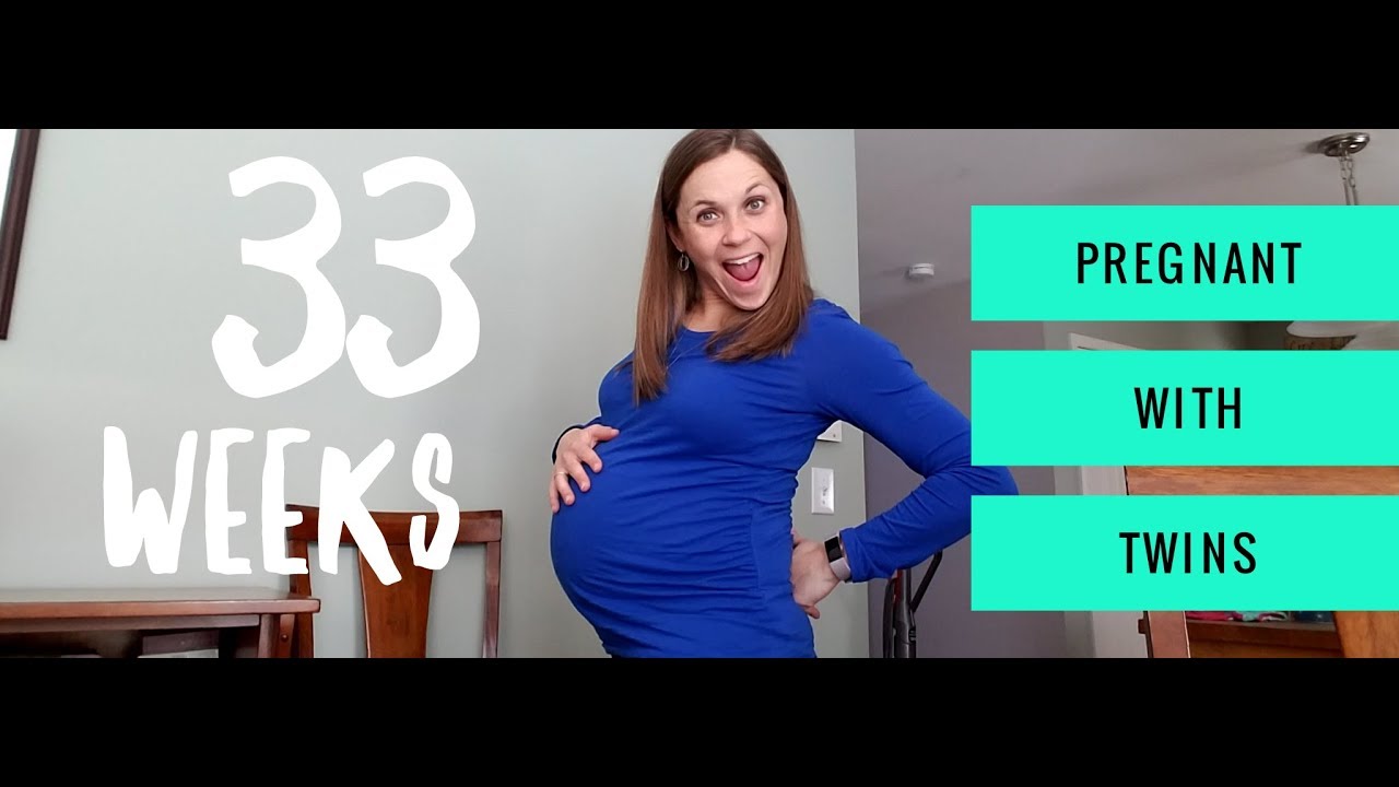 33 Weeks Pregnant with Twins | Update!! - YouTube