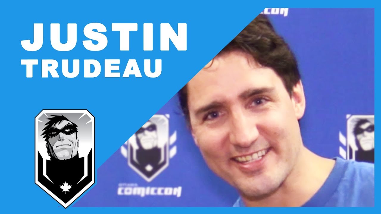 Justin Trudeau at Ottawa Comiccon 2015 - YouTube