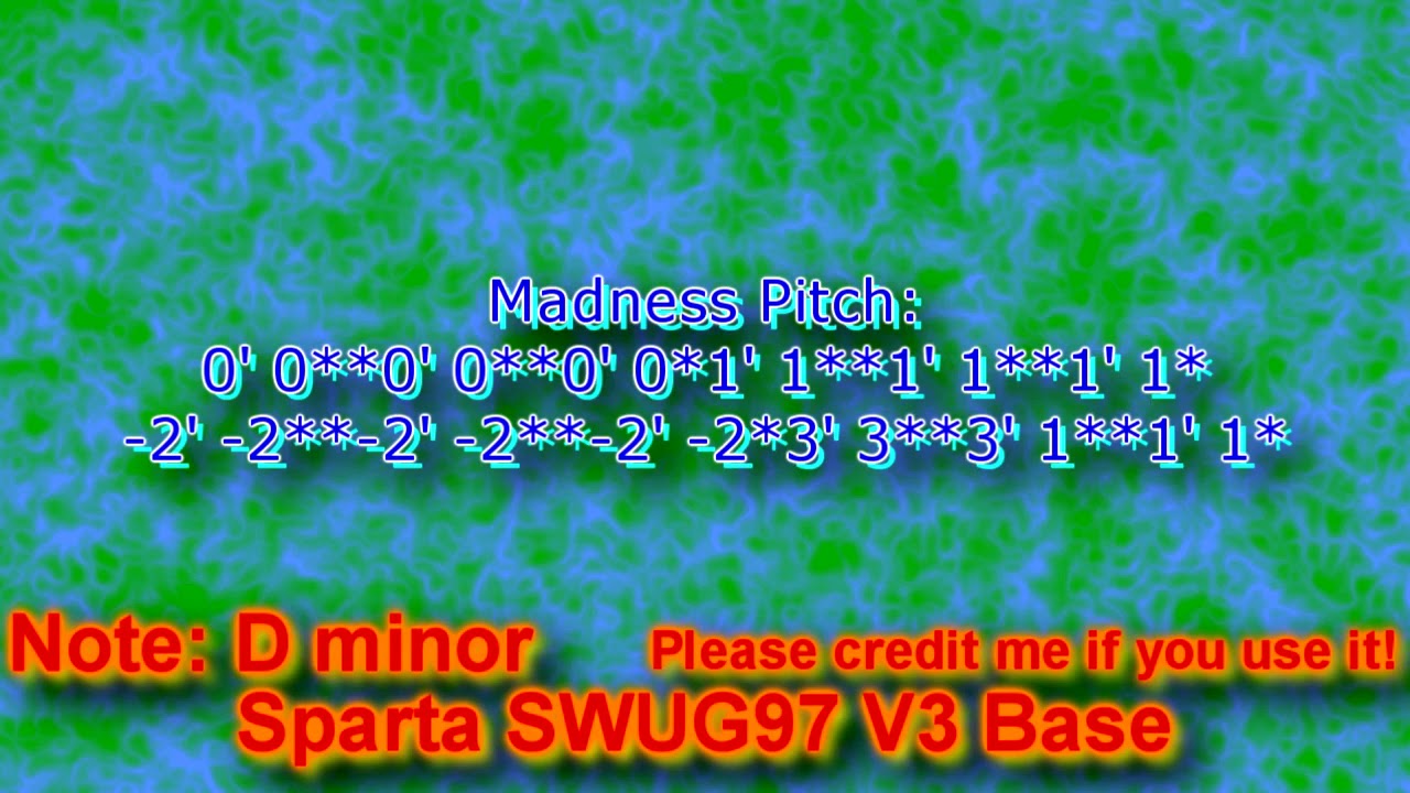 Sparta SWUG97 V3 Base (Patterns are in the video!) [SuperWiiUGamer97 ...