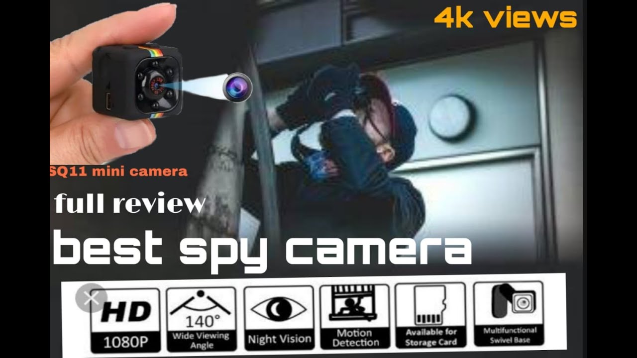 FULL REVIEW MINI SPY CAMERA || SQ11 MINI DV CAMERA || UNDER 700 RUPEES ...