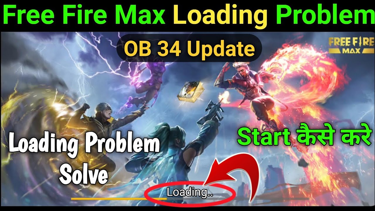 FREE FIRE MAX LOADING PROBLEM | FF MAX LOADING PROBLEM NOTOPEN | FF MAX ...