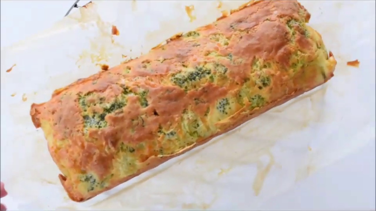Recette : Cake brocolis & comté - YouTube