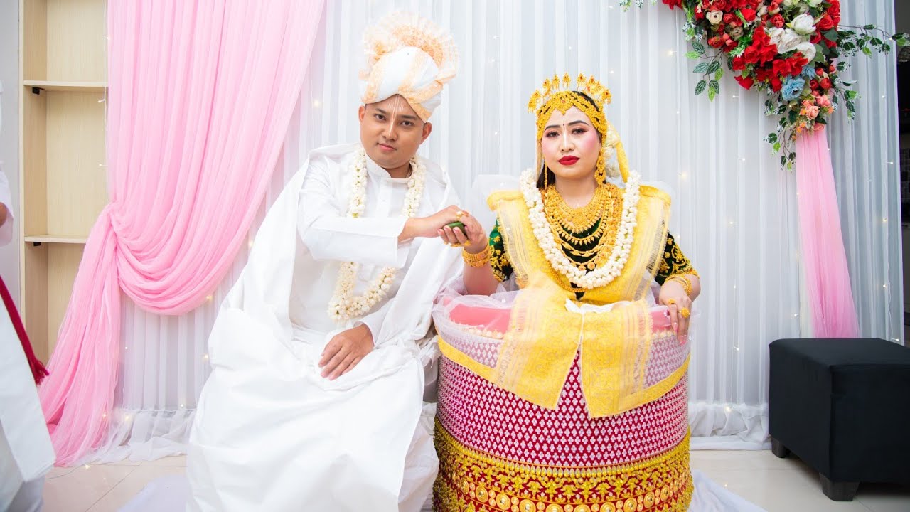 John & Benika | LUHONGBA – Our Traditional Meitei Wedding Ceremony ...