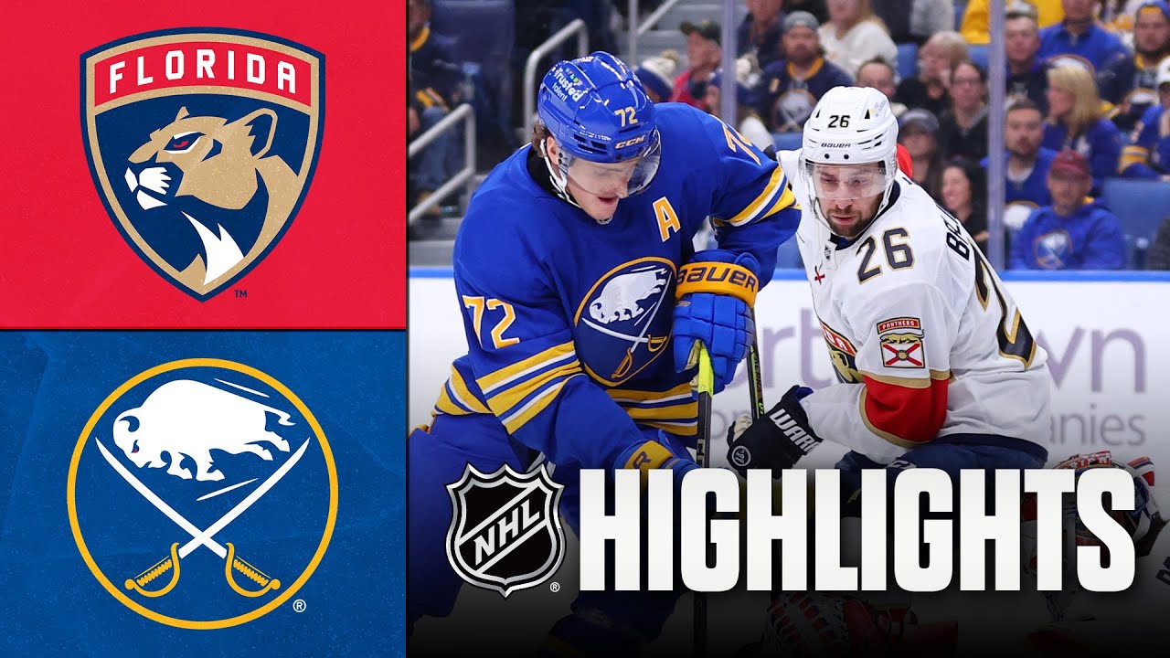 NHL Highlights | Panthers vs. Sabres | October 18, 2025 - YouTube