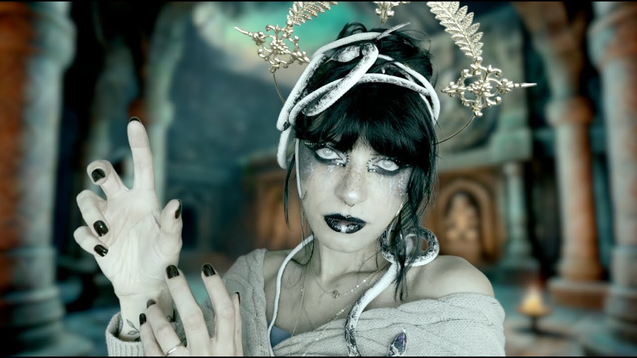 ASMR | Medusa Turns You Into Stone 🏛️ - YouTube