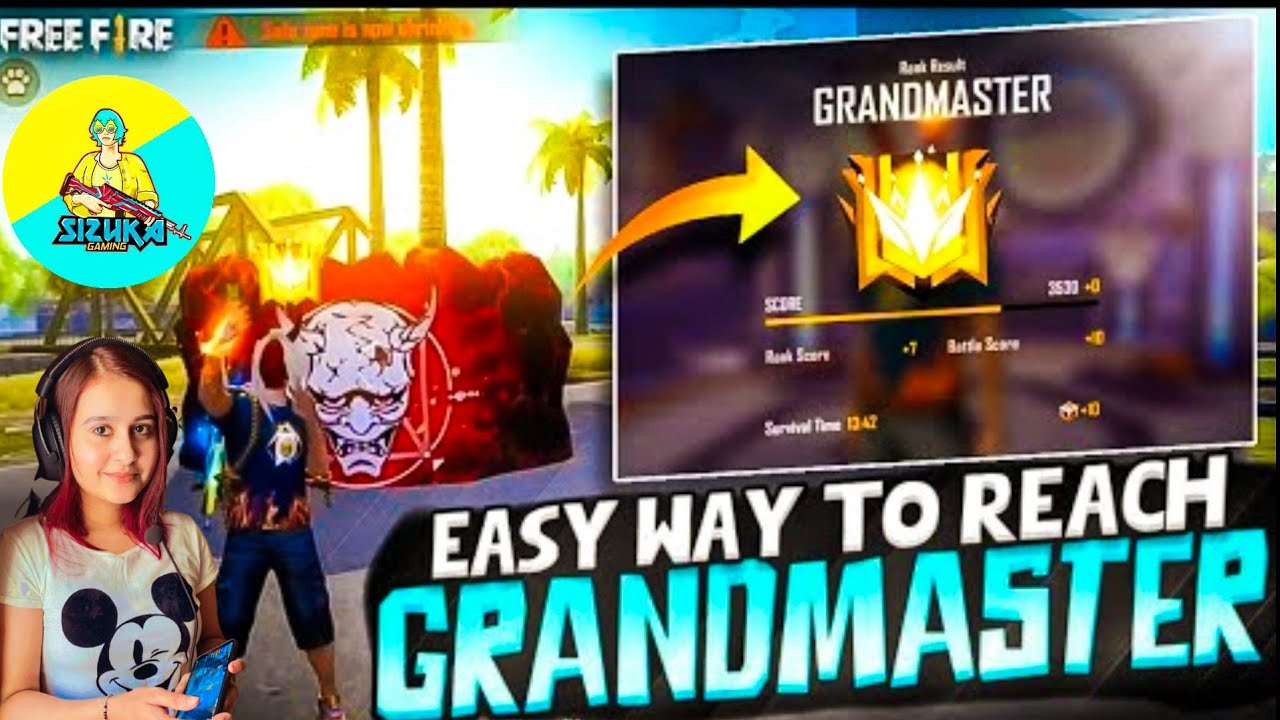 HOW TO GO GRANDMASTER 5 TIPS FREE FIRE TIPS AND TRICKS GOLD TO ...