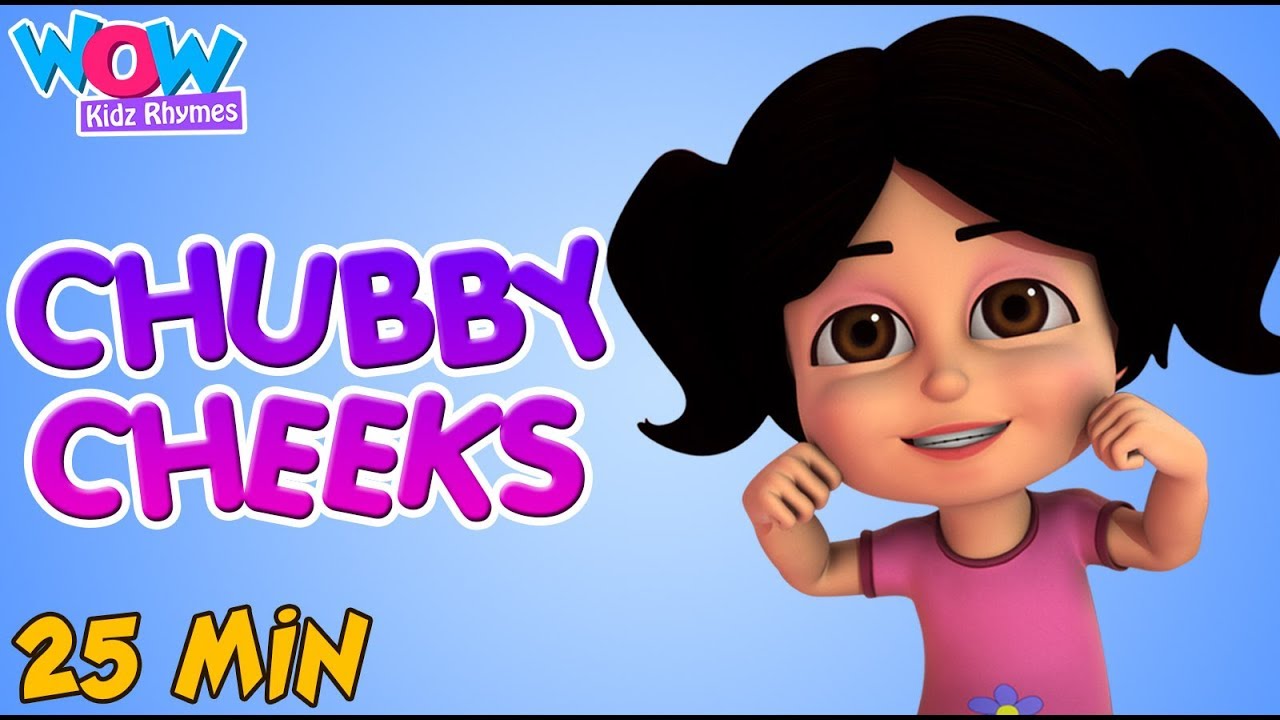 Chubby Cheeks Plus More Rhymes | English Nursery Rhymes Songs for ...