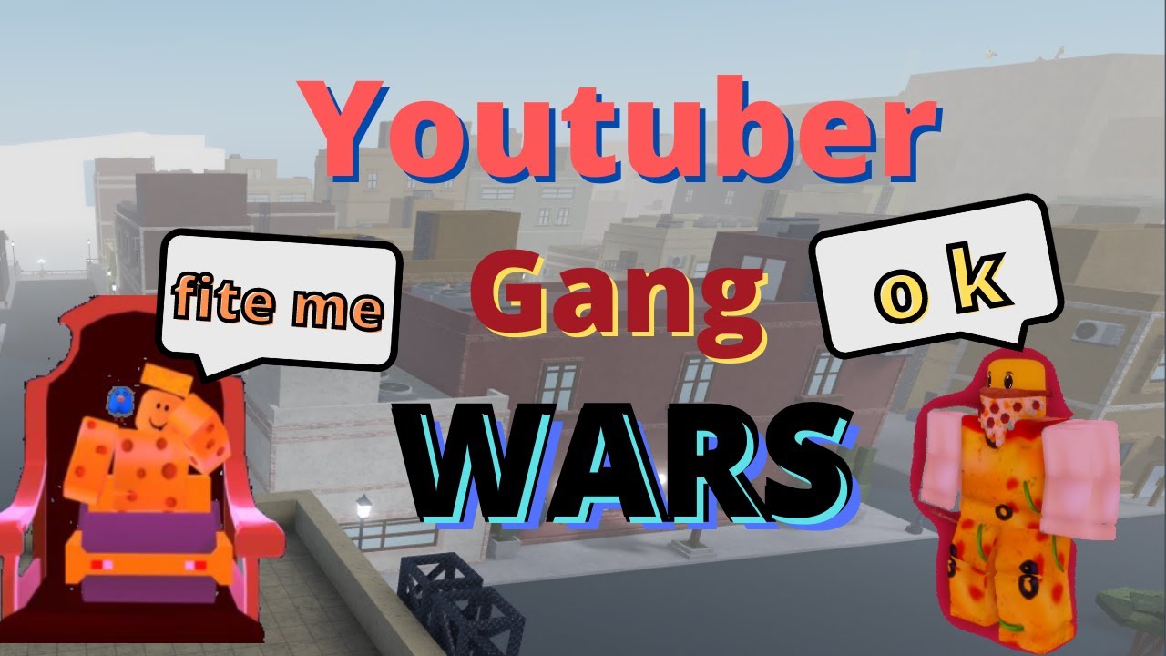 [YBA] Youtuber Gang WARS - YouTube