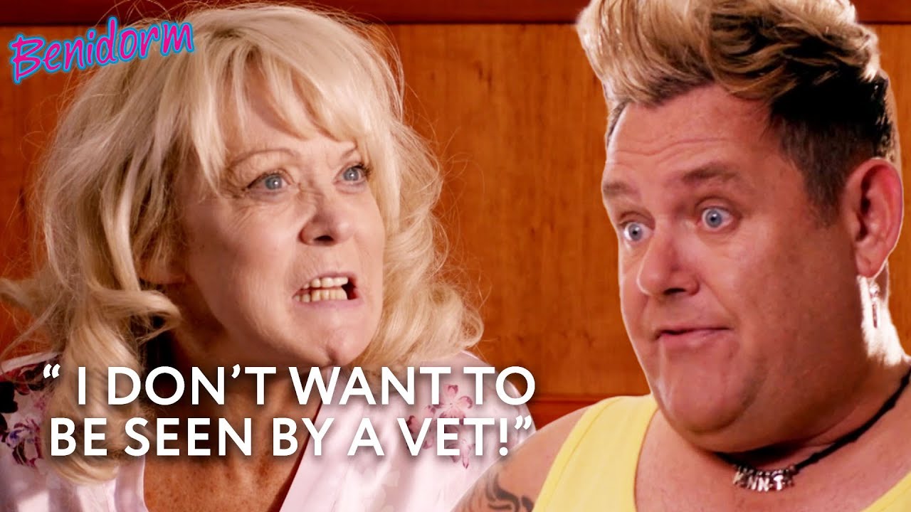 Joyce's Botox Nightmare | Benidorm - YouTube