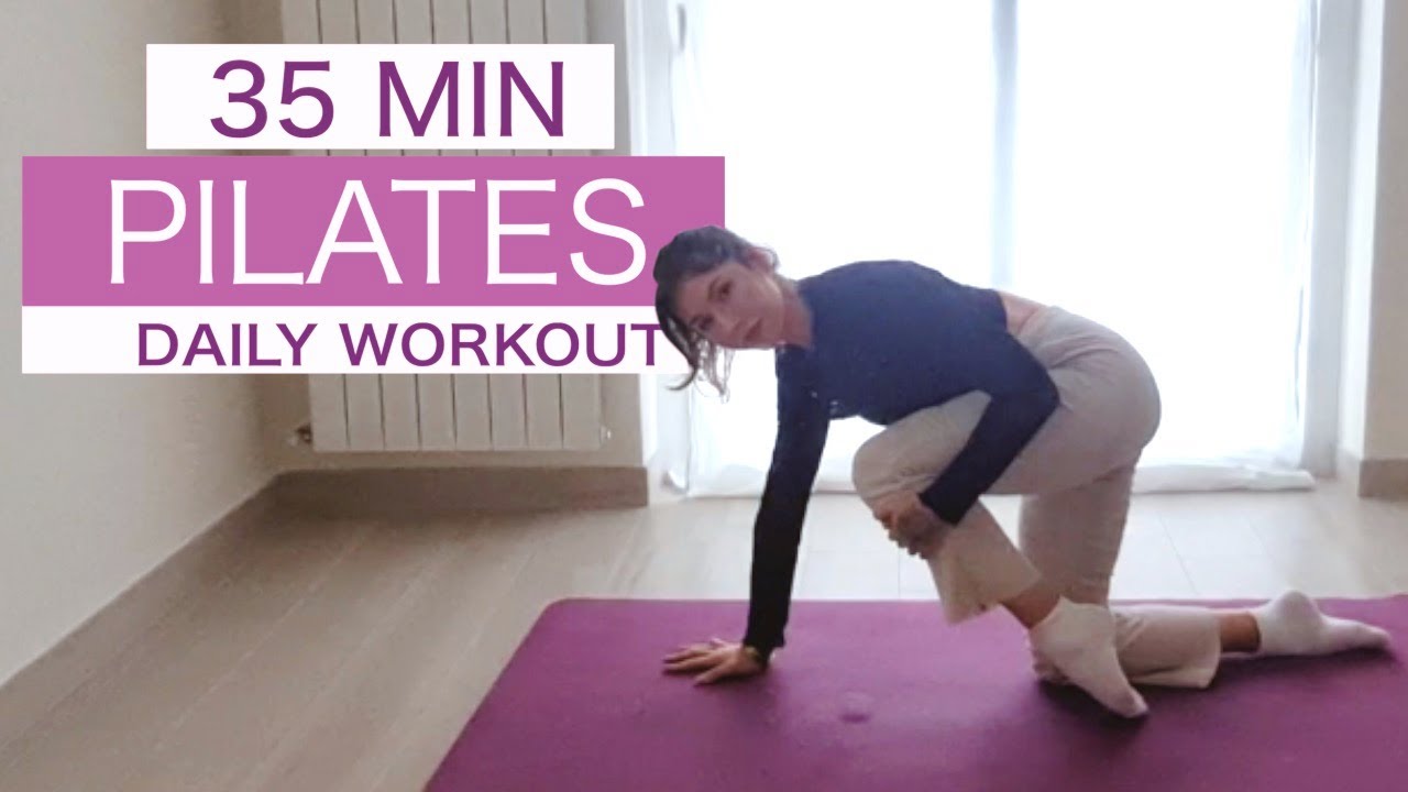 35 MIN DAILY PILATES WORKOUT | At-Home Mat Pilates (Beginner Friendly ...