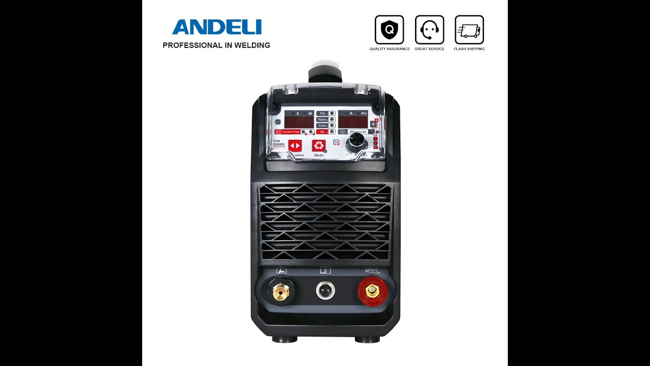 Review ANDELI Intelligent 220V Cold Welding Machine TIG-250GPL 2022 ...
