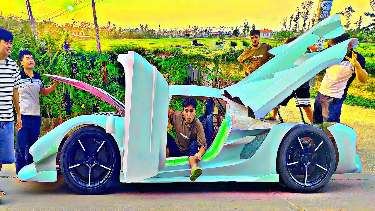 A Homemade Supercar From An Old Toyota Has Taken Shape And An Amazing ...