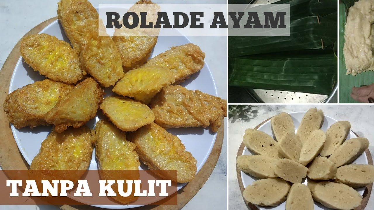 Langsung gulung pakai daun Resep ROLADE AYAM GULUNG TANPA KULIT RASA ...
