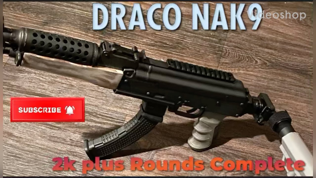 Nak9 DRACO 2k rounds - YouTube