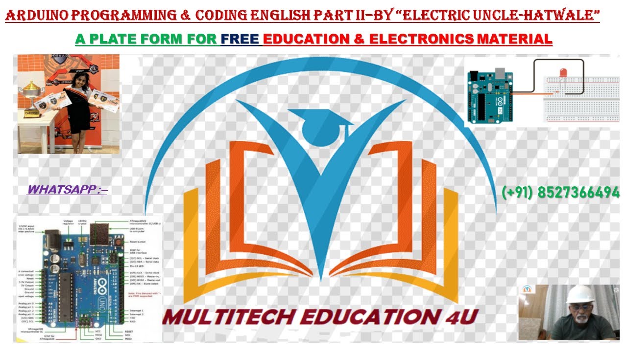 ENGLISH-Part 2- Arduino Uno Programming & Coding, WITH MICROCONTROLLER ...