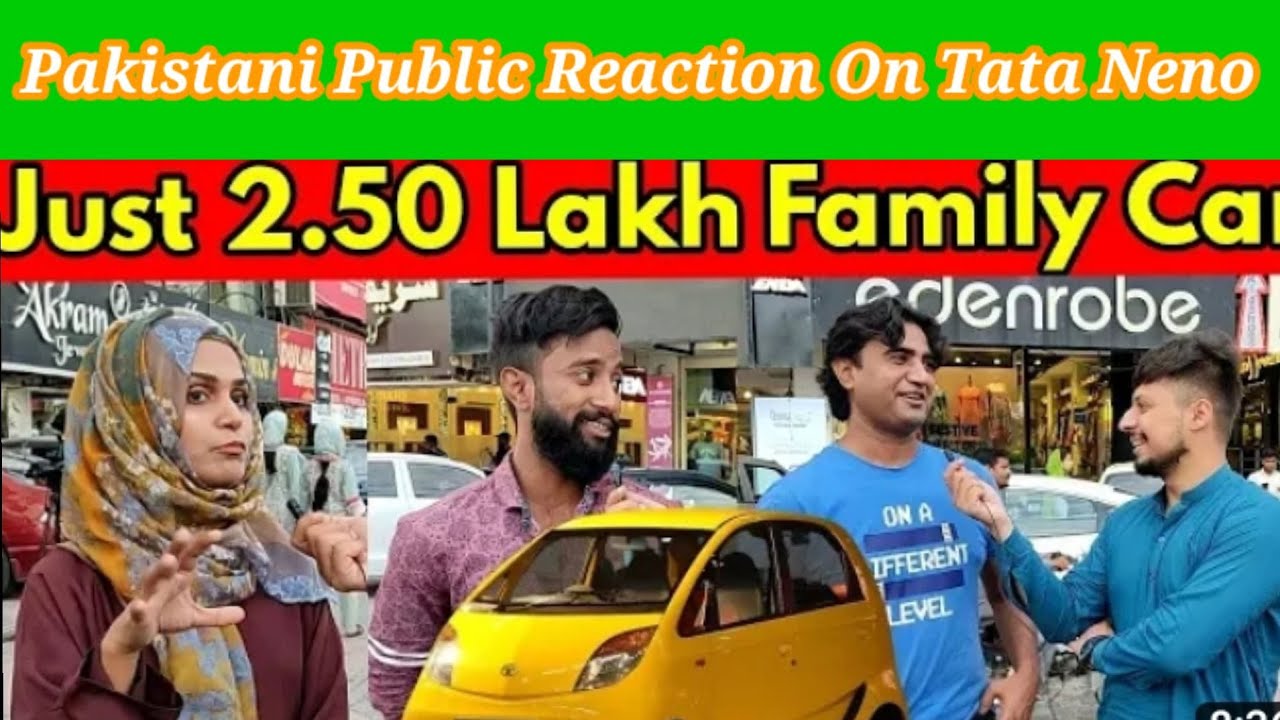 Tata neno new model 2023| Tata neno new electric car| Pakistani public ...