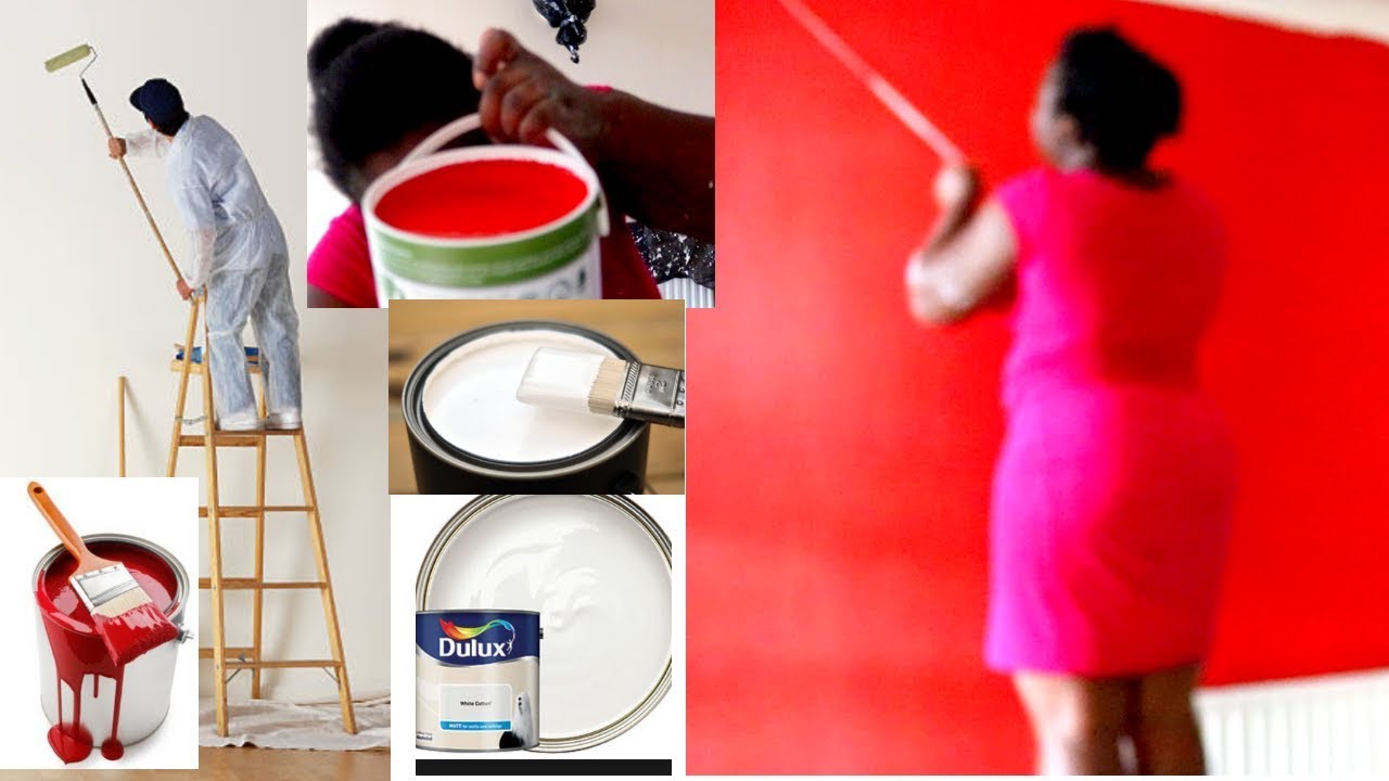 Interior Painting StepS : Painting the WALLS - YouTube