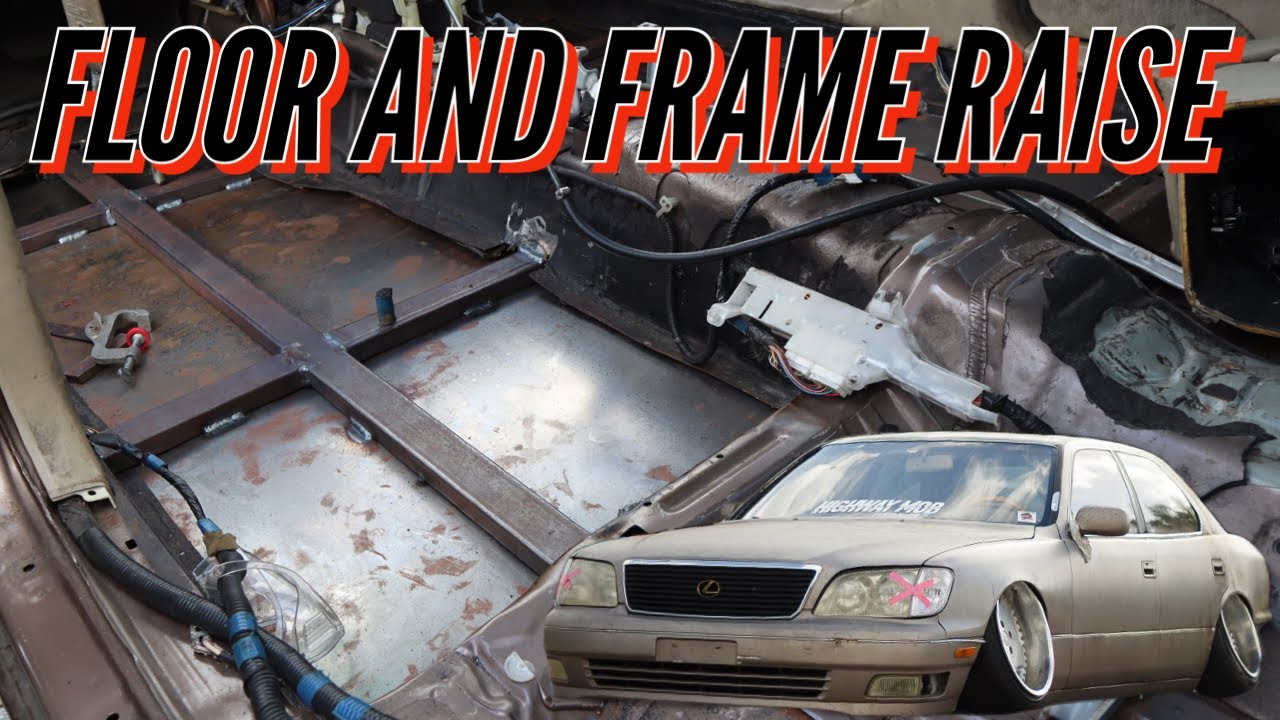 FLOOR AND FRAME RAISE LS400 PROGRESS - YouTube