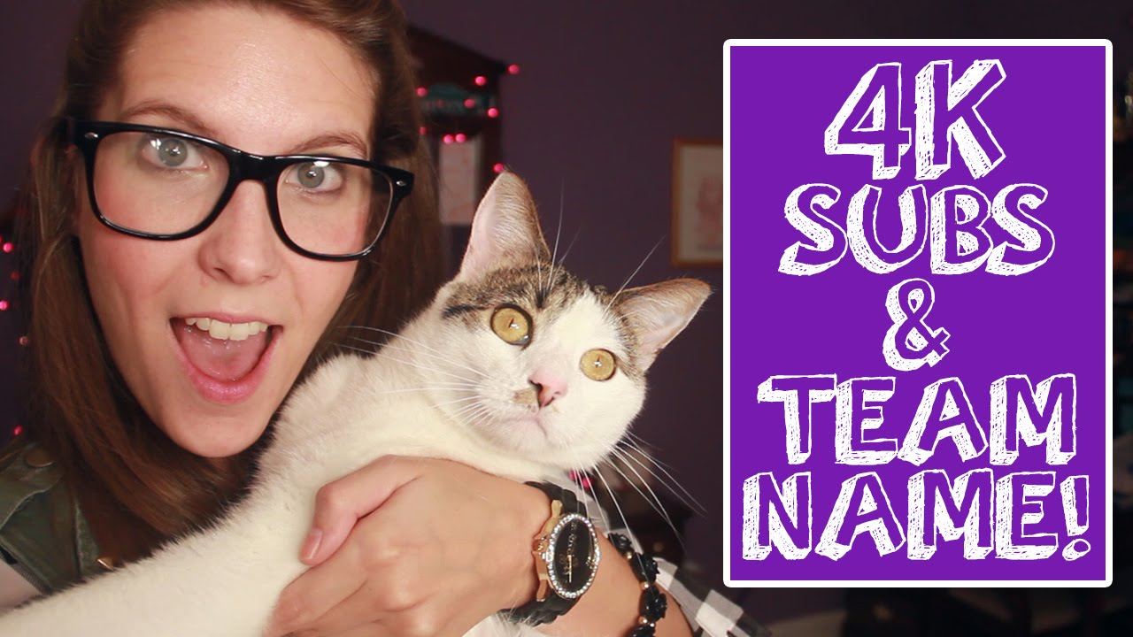 4K Subscribers & Our Team Name Reveal! - YouTube